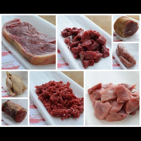 Family Monthly Meat Box only £100.00